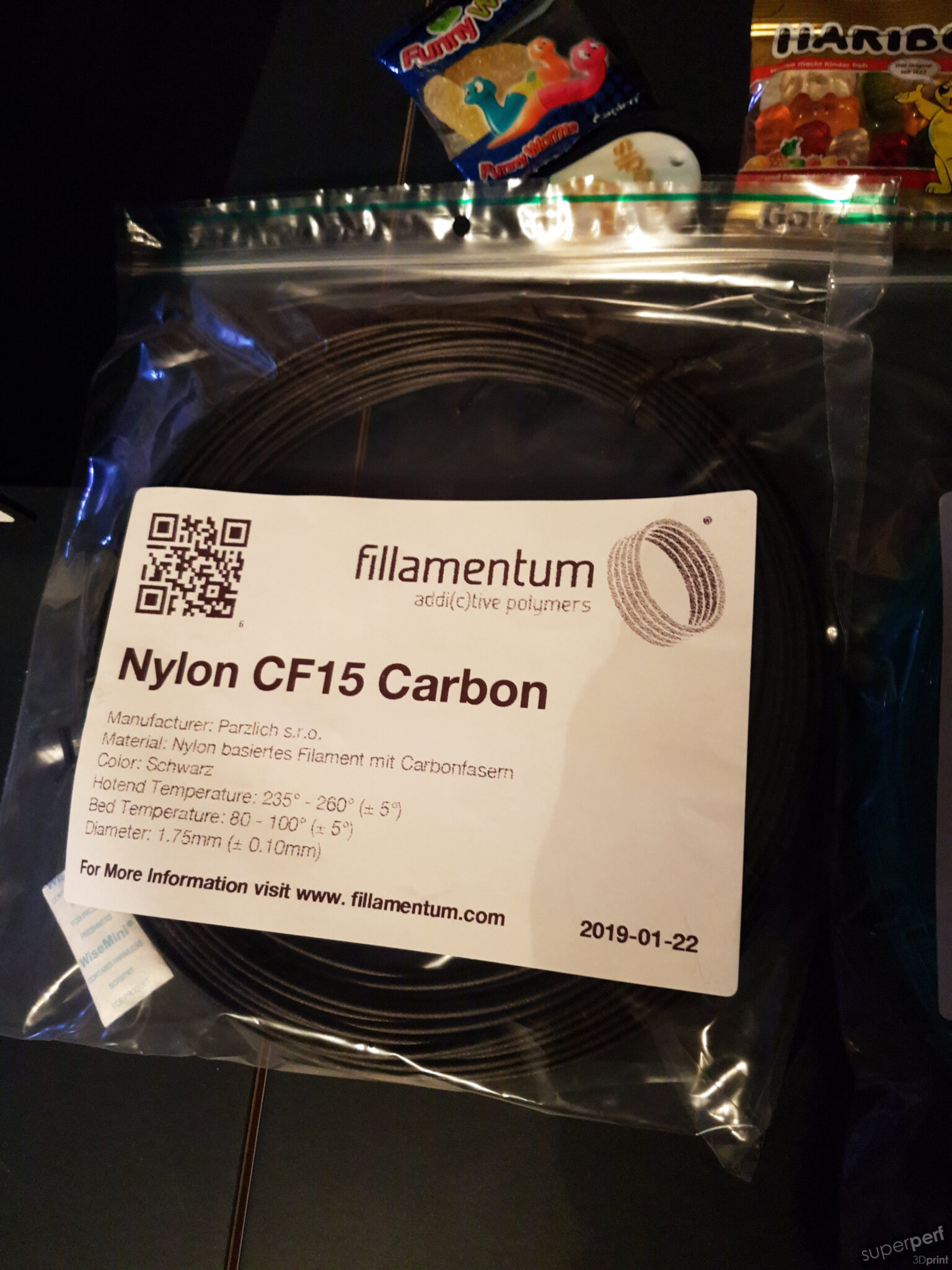 Make-o-Rama - Filament Samples Abo - superperf 3Dprint